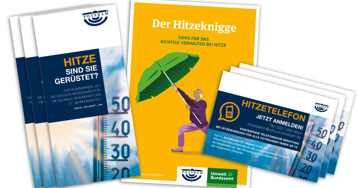 Weitere Informationen zu den Themen Hitze und Hitzeschutz ...