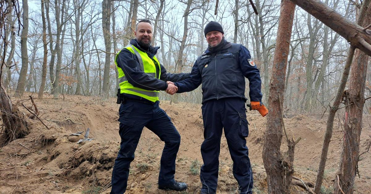 92 | Weltkriegsbombe im Forst an der Templiner Straße erfolgreich ...