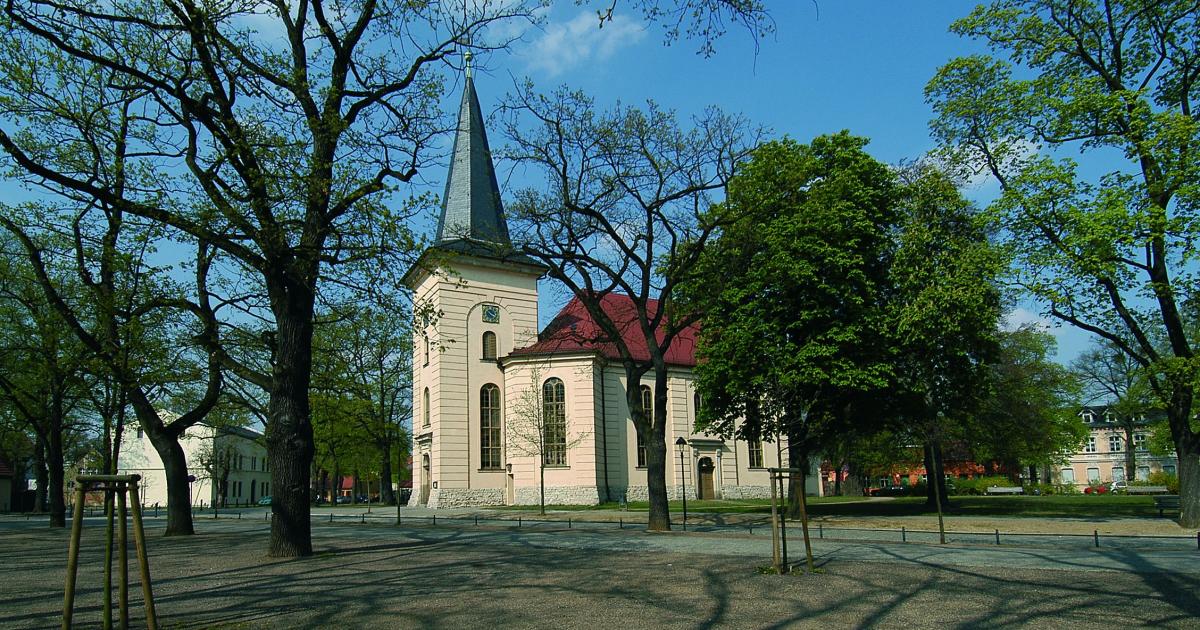 Frederick`s Church in the Weavers' Quarter (Friedrichskirche ...